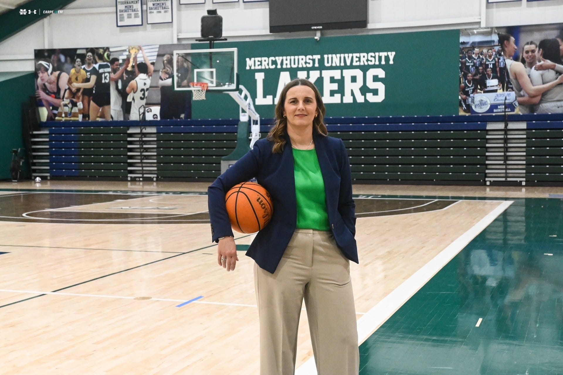 The return: Mills-Reid is back at Mercyhurst to coach the women's ...