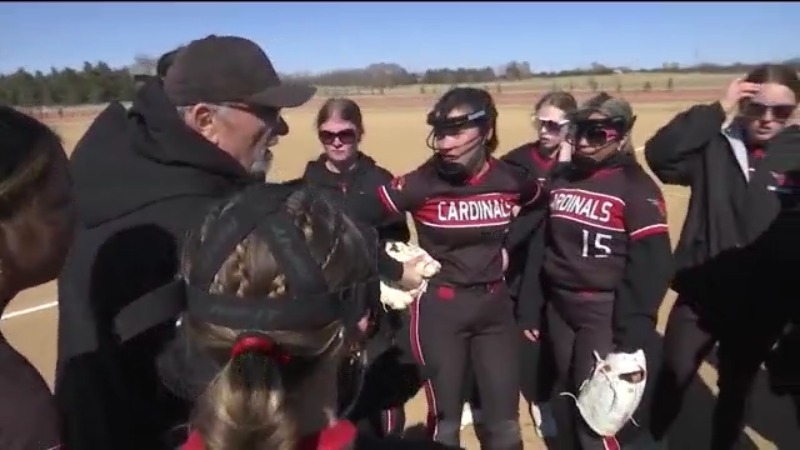 Softball: Nedrose Head Coach Fred Mueller mic’d up in 1st inning of ...