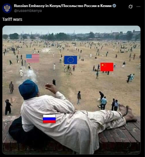 US and China mirror tariff moves, sparking memes, mockery