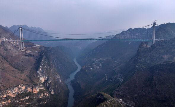 The world's tallest bridge that costs an incredible £216m is set to open