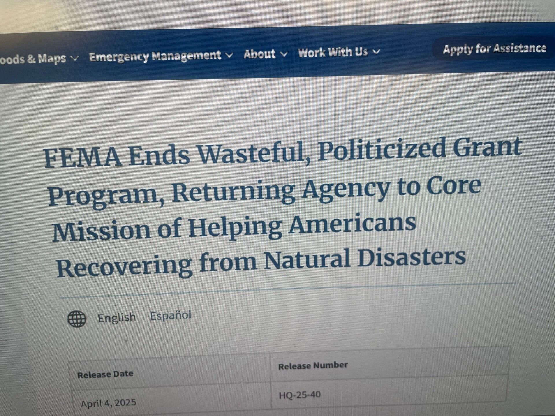 Louisiana officials lament Trump administration’s cuts to FEMA grant programs for storm impacts