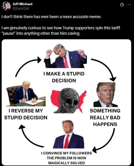 US and China mirror tariff moves, sparking memes, mockery