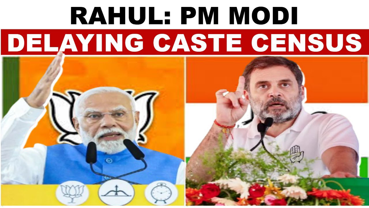 Rahul Gandhi pushes for caste census at Congress session in Ahmedabad Rahul Gandhi pushes for caste census at Congress session in Ahmedabad