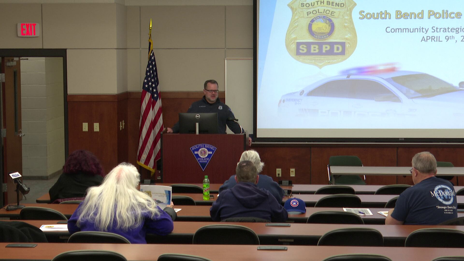 South Bend Police Department updates community on latest crime stats