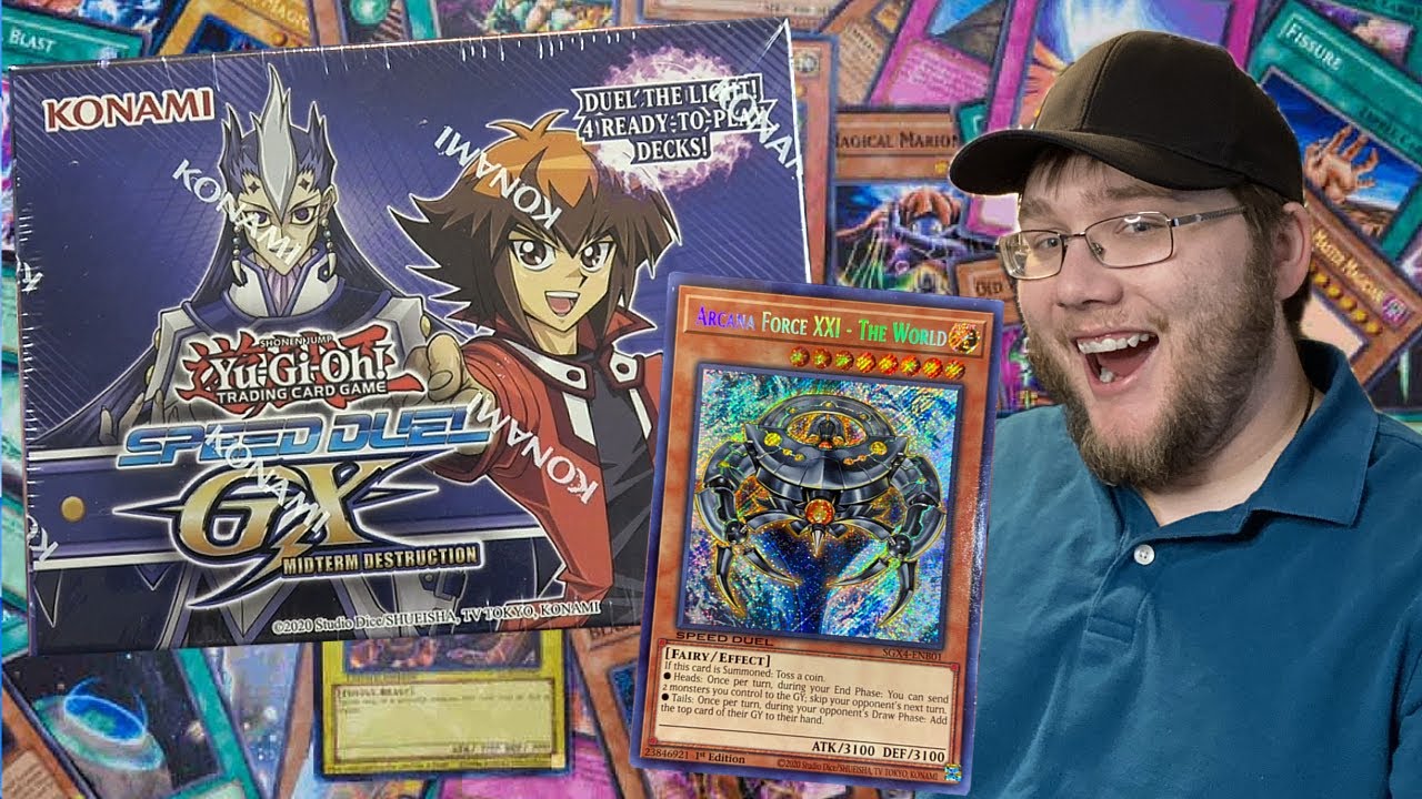 First Look at Yu-Gi-Oh! GX Speed Duel Midterm Destruction Mini Box Opening!