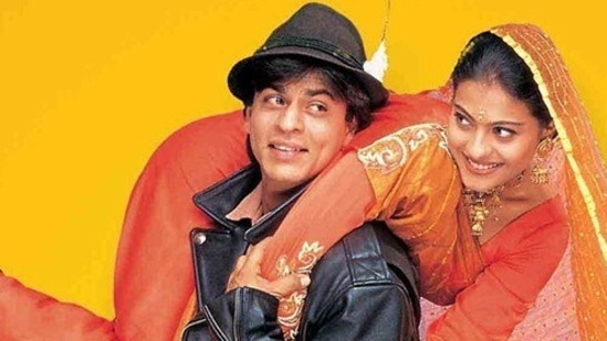 DDLJ Shah Rukh Khan Kajol Statue In Leicester Square London: DDLJ च्या ...