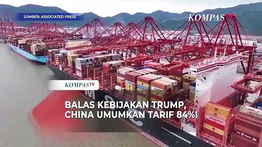 Panas! Balas Kebijakan Trump, China Umumkan Tarif 84% untuk Produk Asal ...