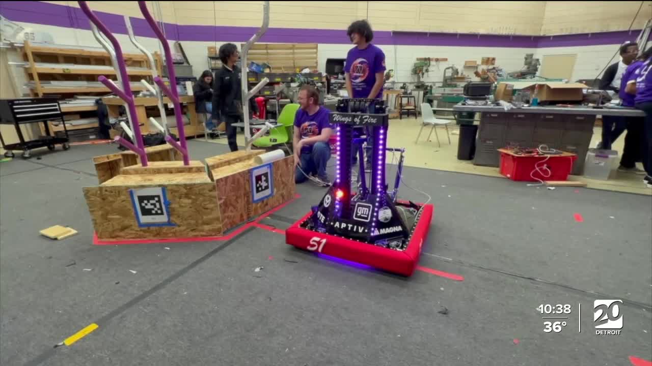 Wings of Fire, Pontiac student robotics team, raising money for world ...