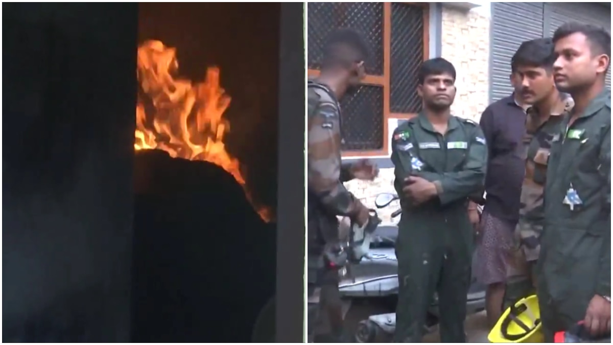 Fire Breaks Out In 4-Storey Gwalior Building, Gas Cylinder Blasts ...