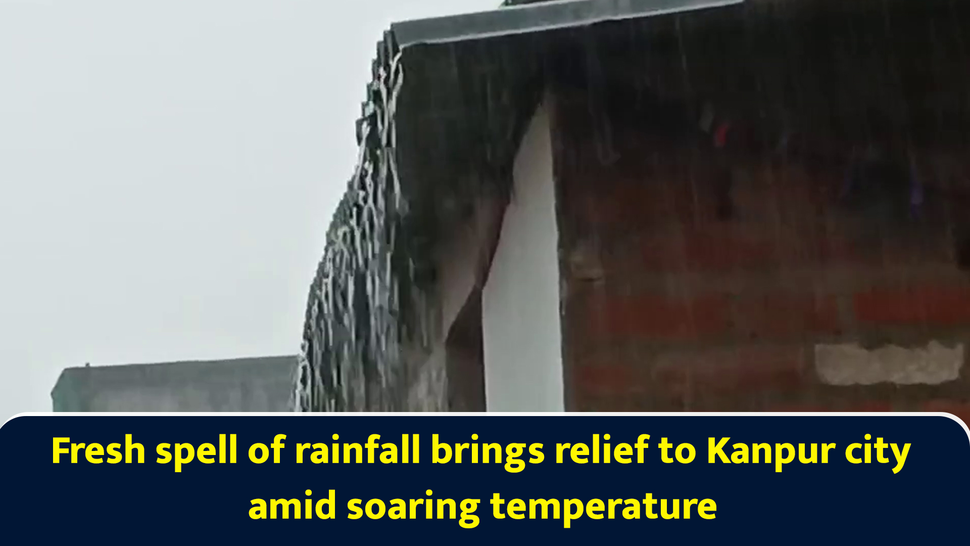 Fresh spell of rainfall brings relief to Kanpur city amid soaring ...