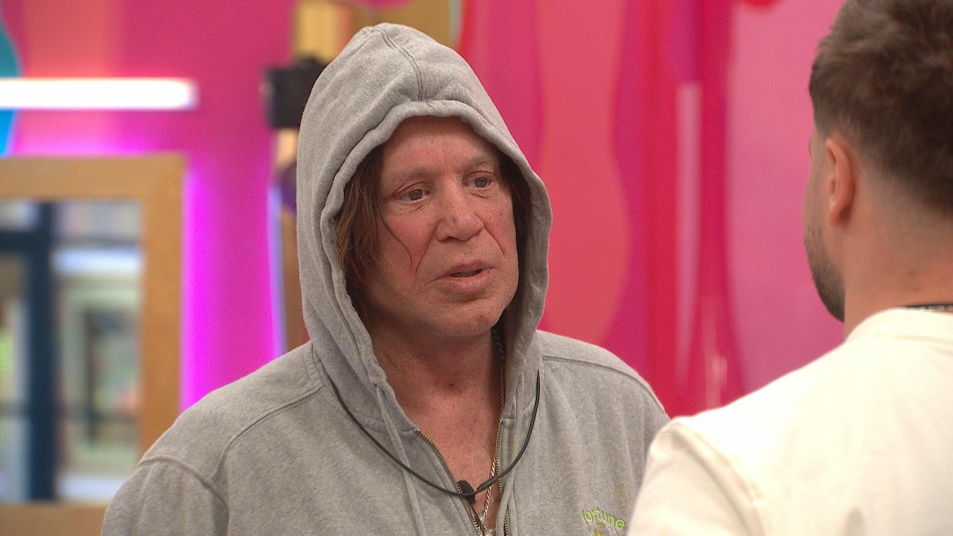 Celebrity Big Brother's Mickey Rourke reveals life-long struggles after ...