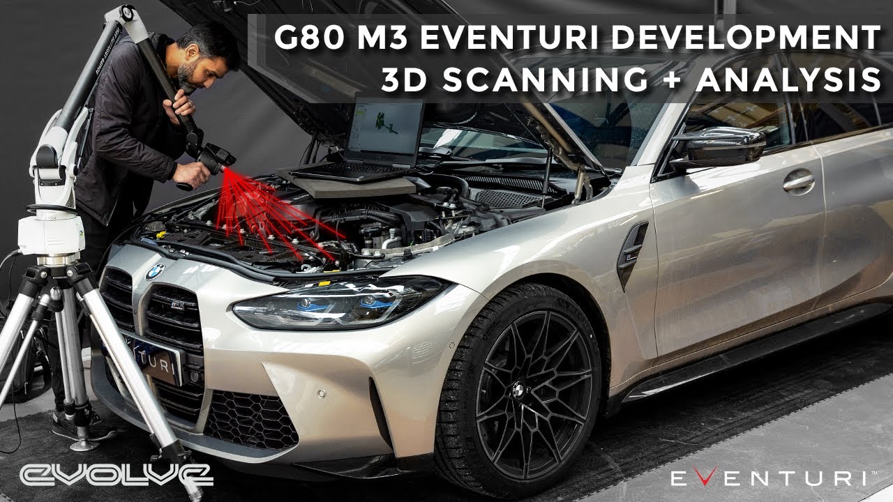 G80 M3 Intake Development Starts | Eventuri 3D Scanning & Design