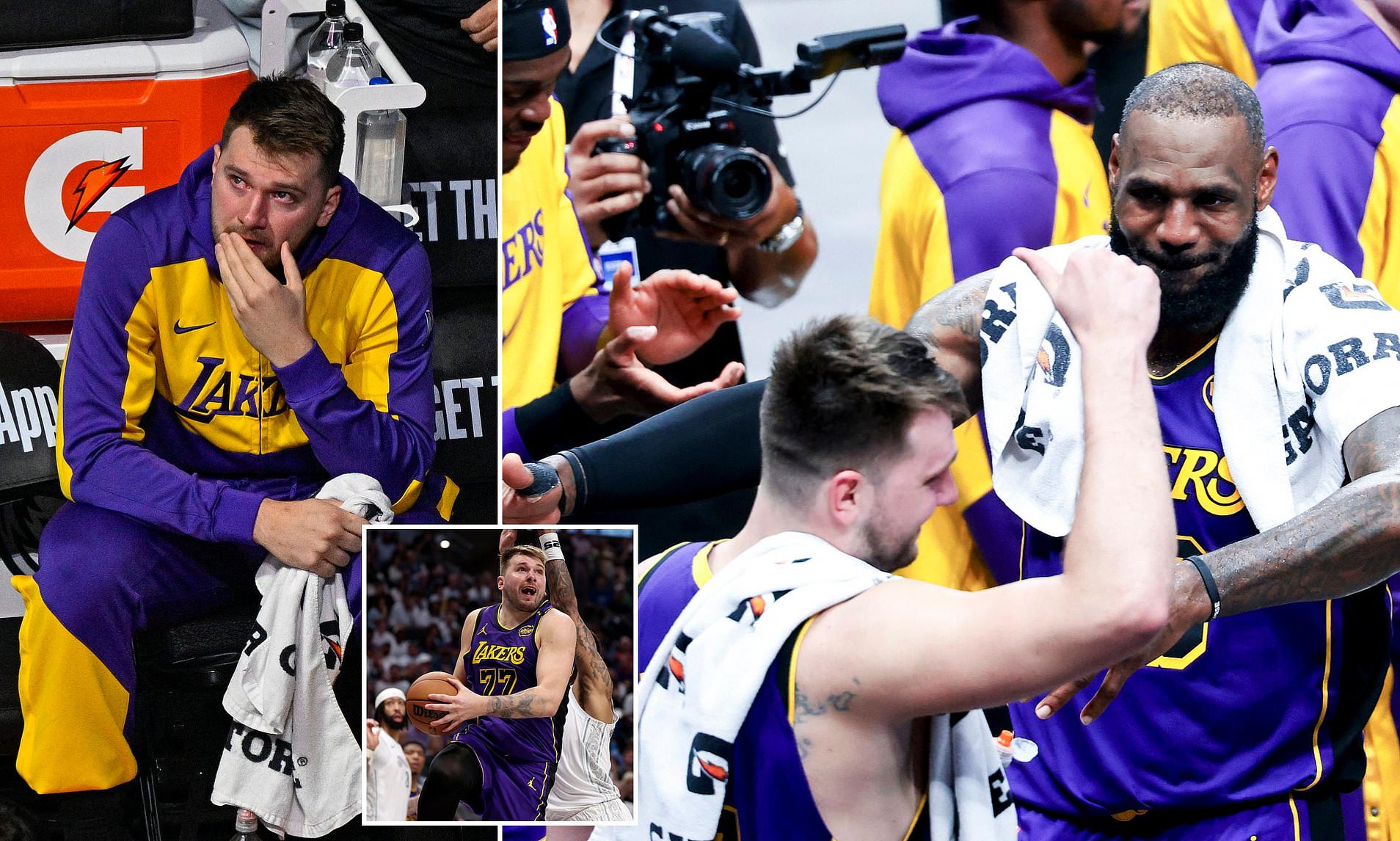 Luka Doncic weeps on Mavericks return but it all ends in tears for ...