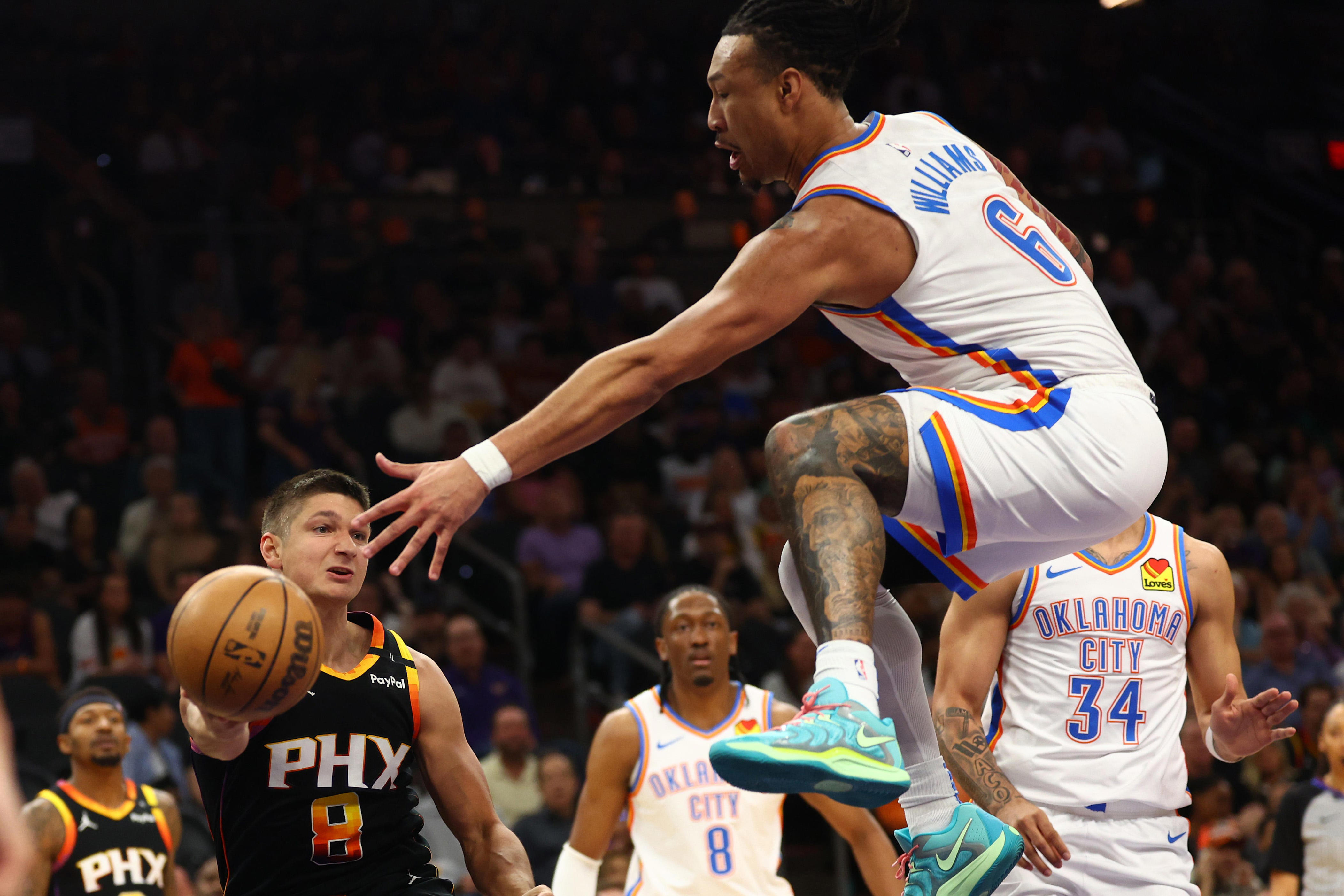 Updated Apr. 11 West playoff standings as short-handed Thunder face ...