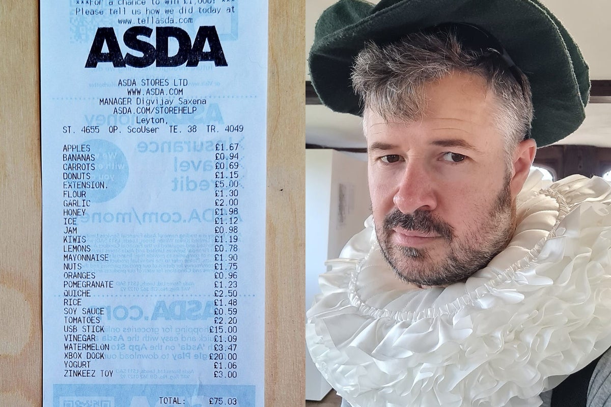 Man’s 26-item supermarket receipt goes viral for perfect order