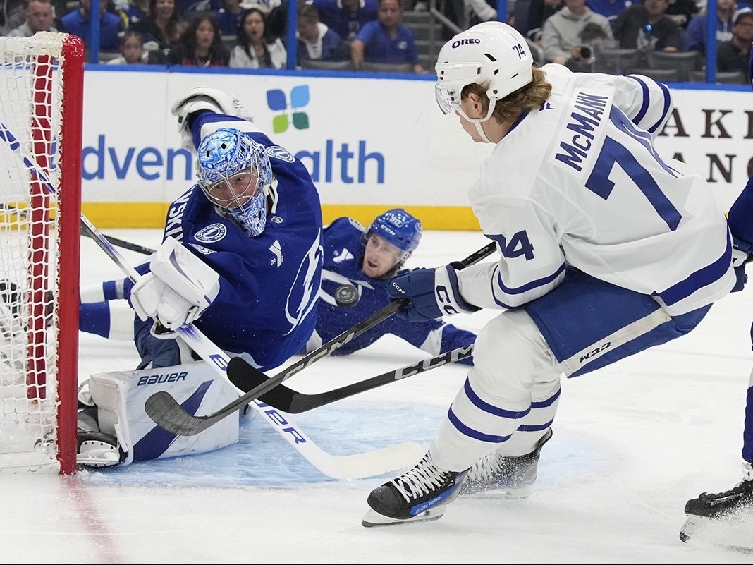 McMann in line to make a post-season impact for the Maple Leafs