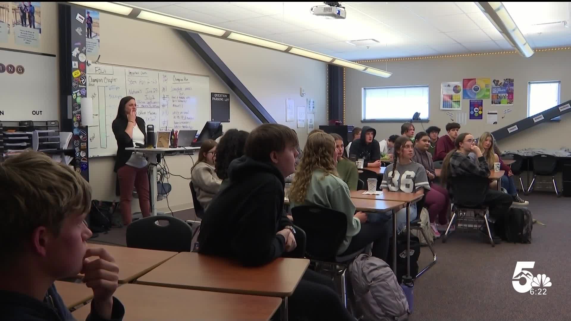 A finance class at Discovery Canyon High School took their project to ...