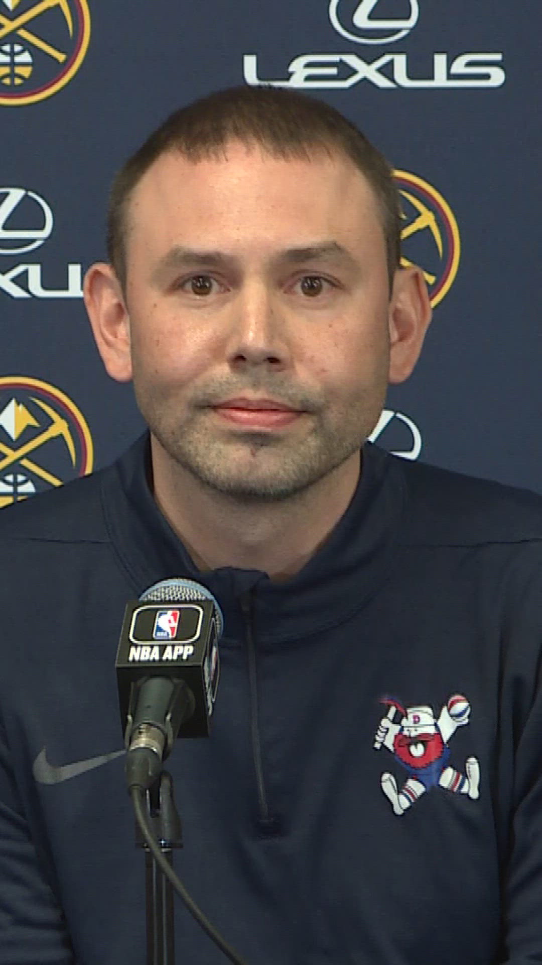 Nuggets interim head coach speaks for first time since replacing ...