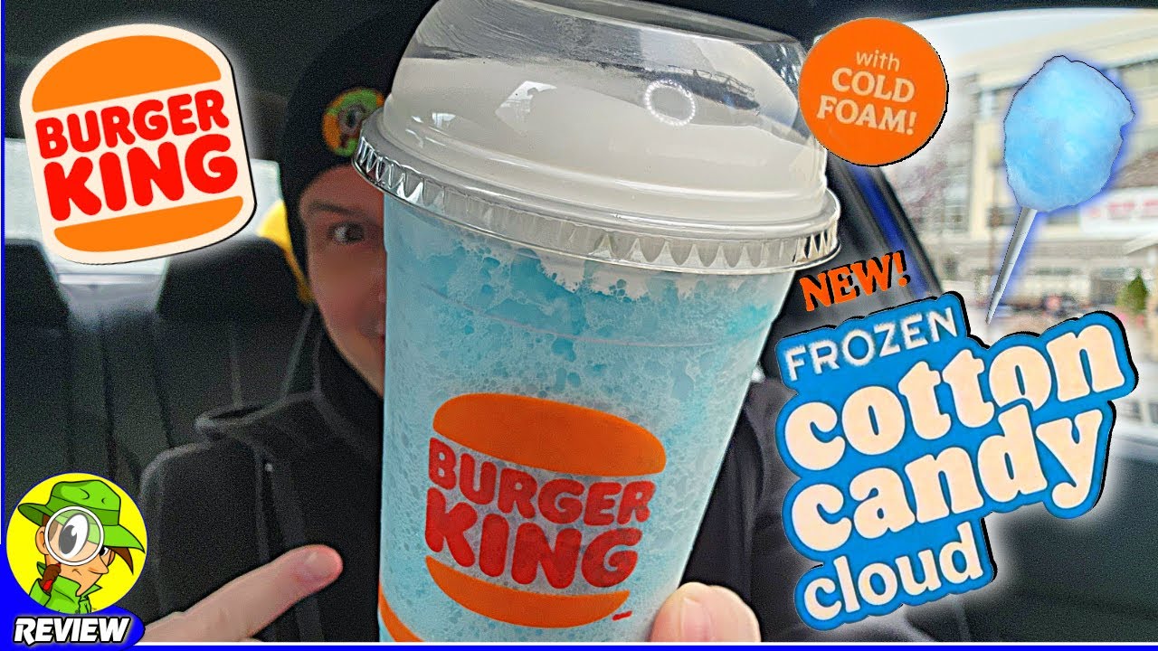 Burger King® FROZEN COTTON CANDY CLOUD Review