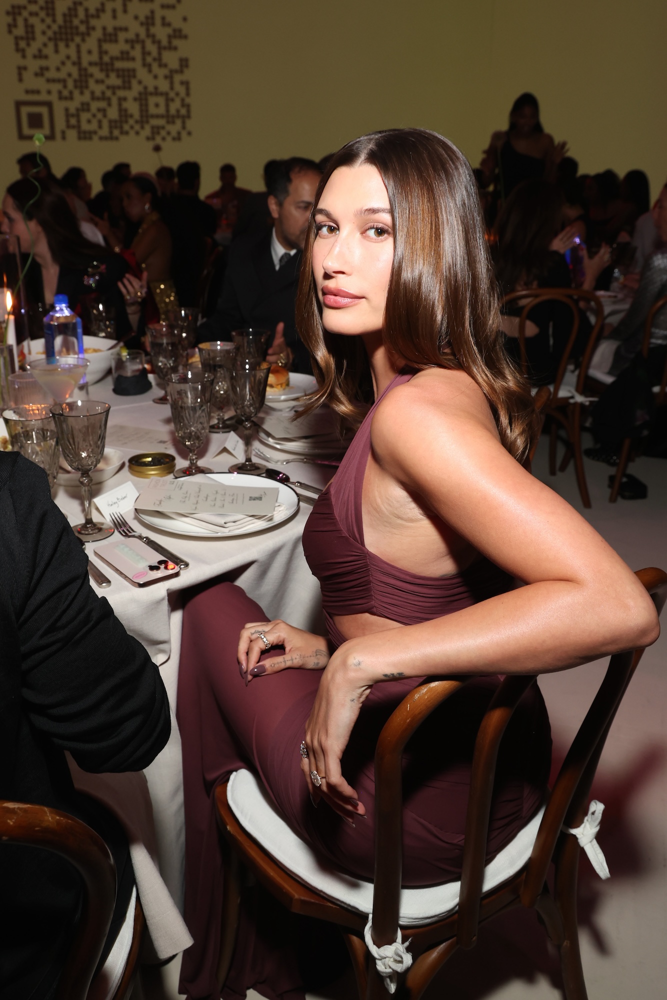 Justin Bieber Hypes Up Hailey As She Flaunts Her Curves at Fashion Awards