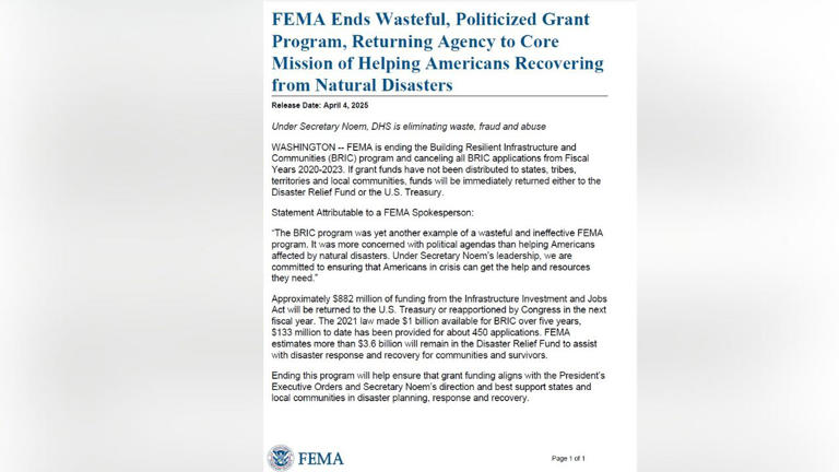 Update: Baton Rouge flood projects paused after FEMA program cut