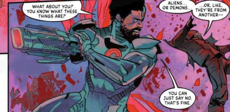 Cyborg Debuts a Bold New Look While Commanding DC’s Most Powerful Team Yet