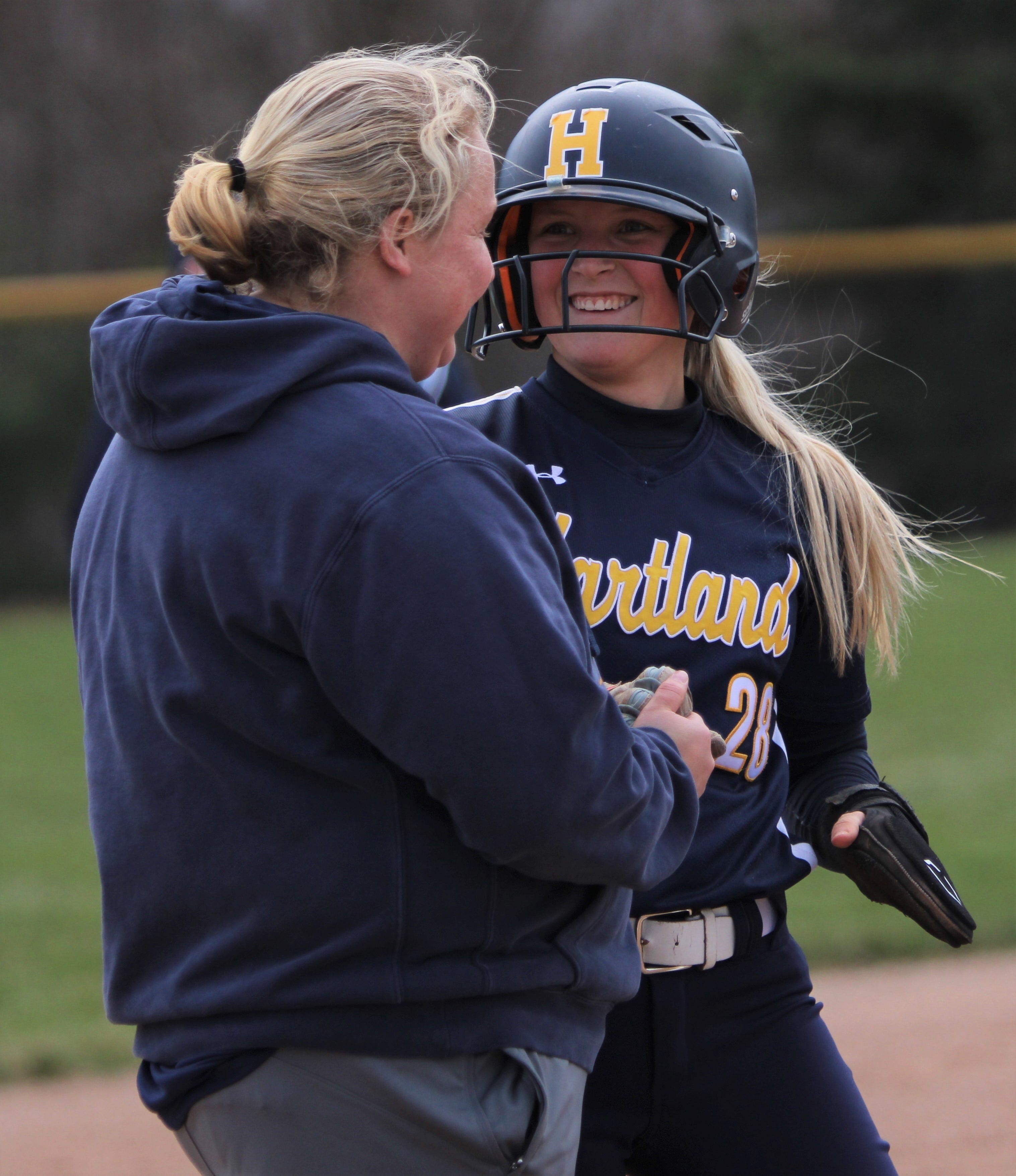 Skylar Spisz caps Hartland softball career with all-state selection