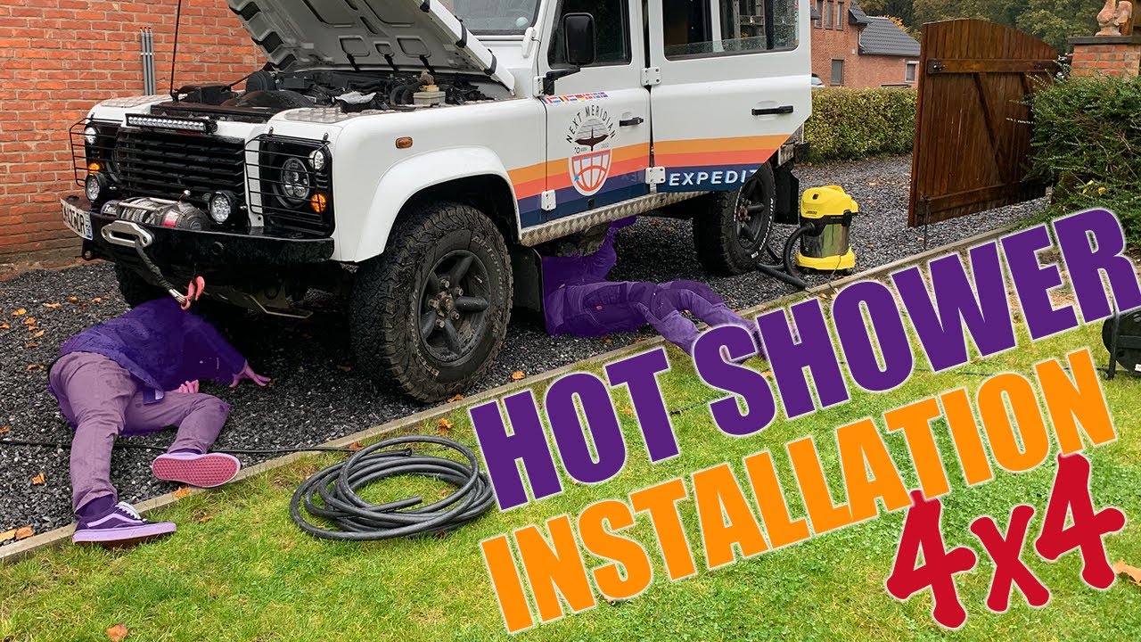 How to Install a Hot Shower Heat Exchanger in a 4x4 – Land Rover ...