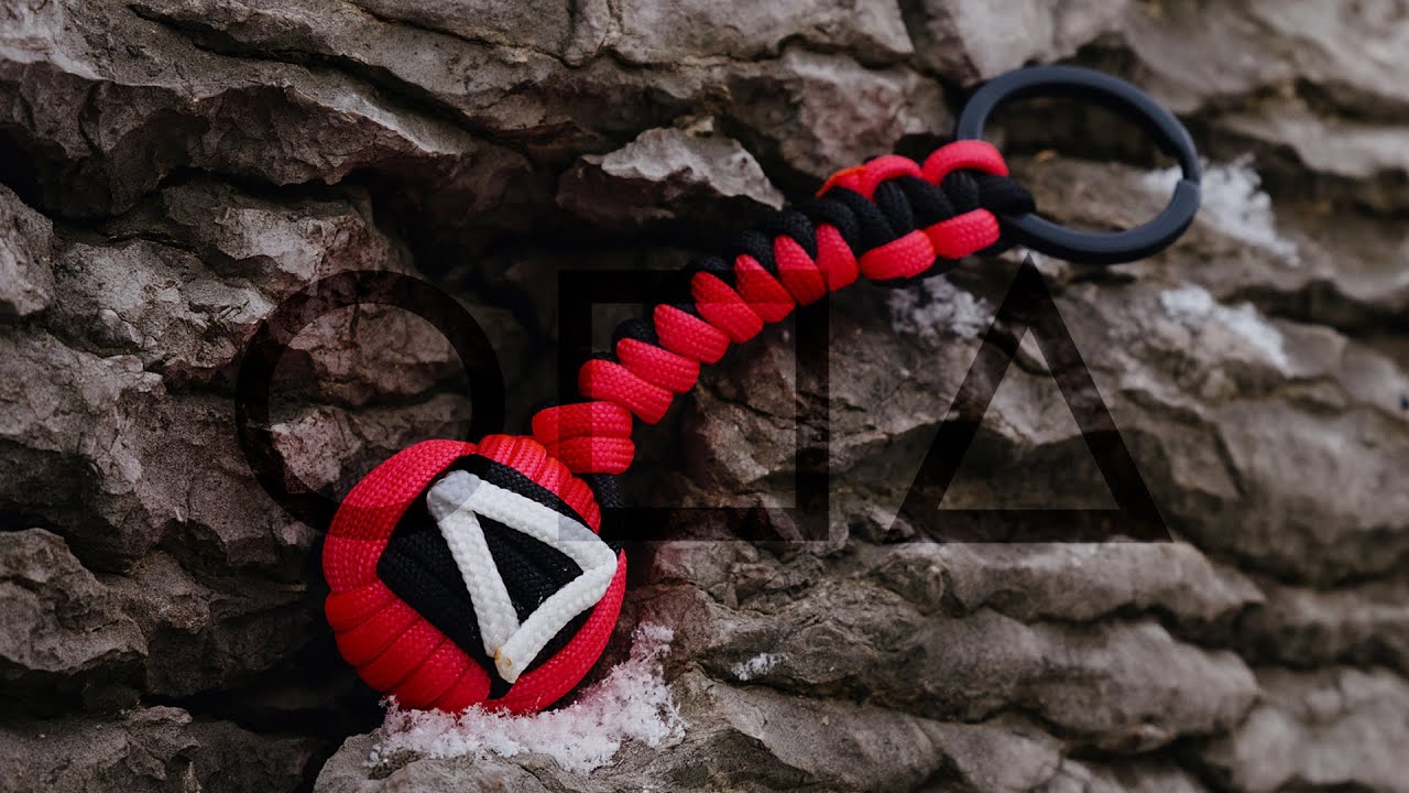 SQUID GAME Monkey's Fist Keychain ¦ Two Color Monkey's Fist