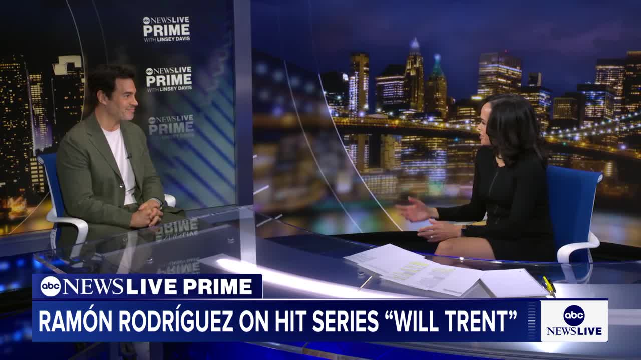 Actor Ramón Rodríguez as the brooding detective on ABC’s ‘Will Trent’