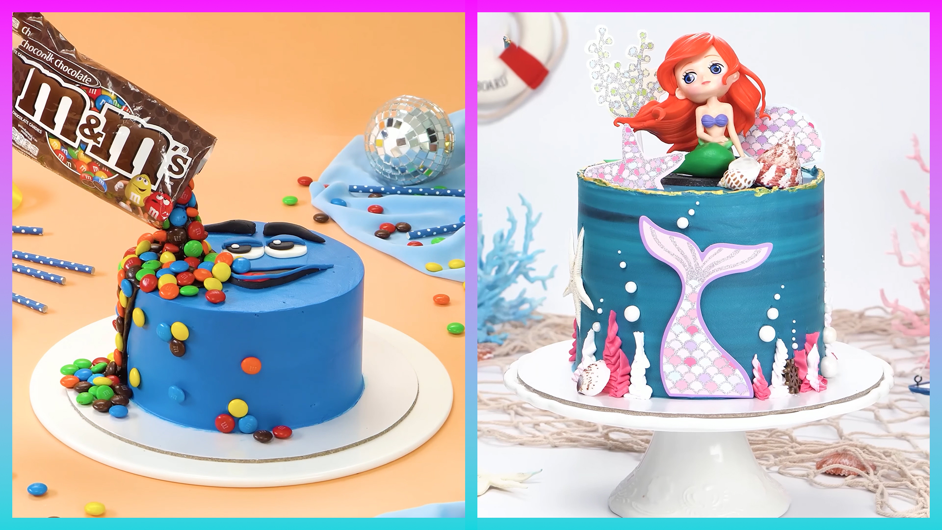 Chocolate Cake with Mermaid Princess 🧜‍♀️🍫 – Magical & Sweet Delight ...