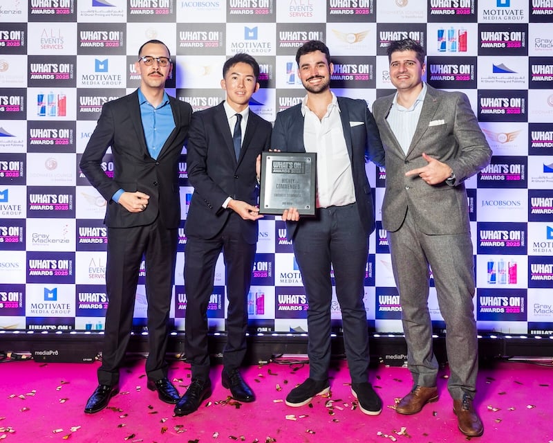 In pics: What’s On Abu Dhabi Awards 2025 Highly Commended