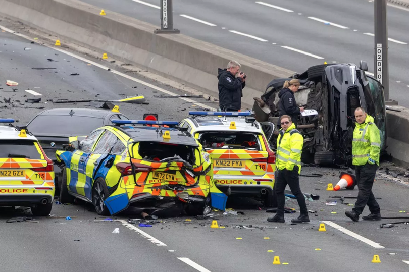 Police give major update after horror crash puts seven cops in hospital