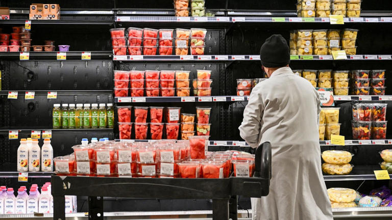 Inflation cooled but egg prices soared in March, before Trump's tariff ...