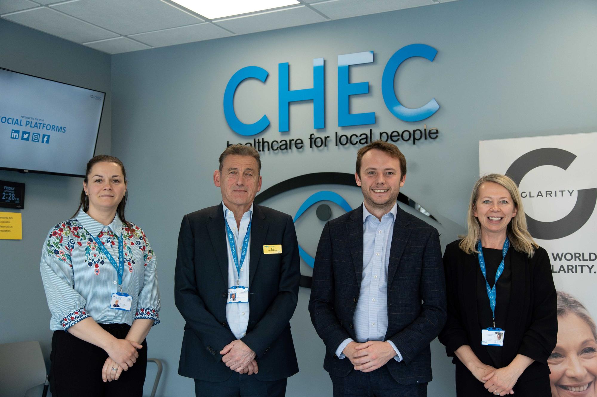 MP visits community healthcare clinic in Milton Keynes