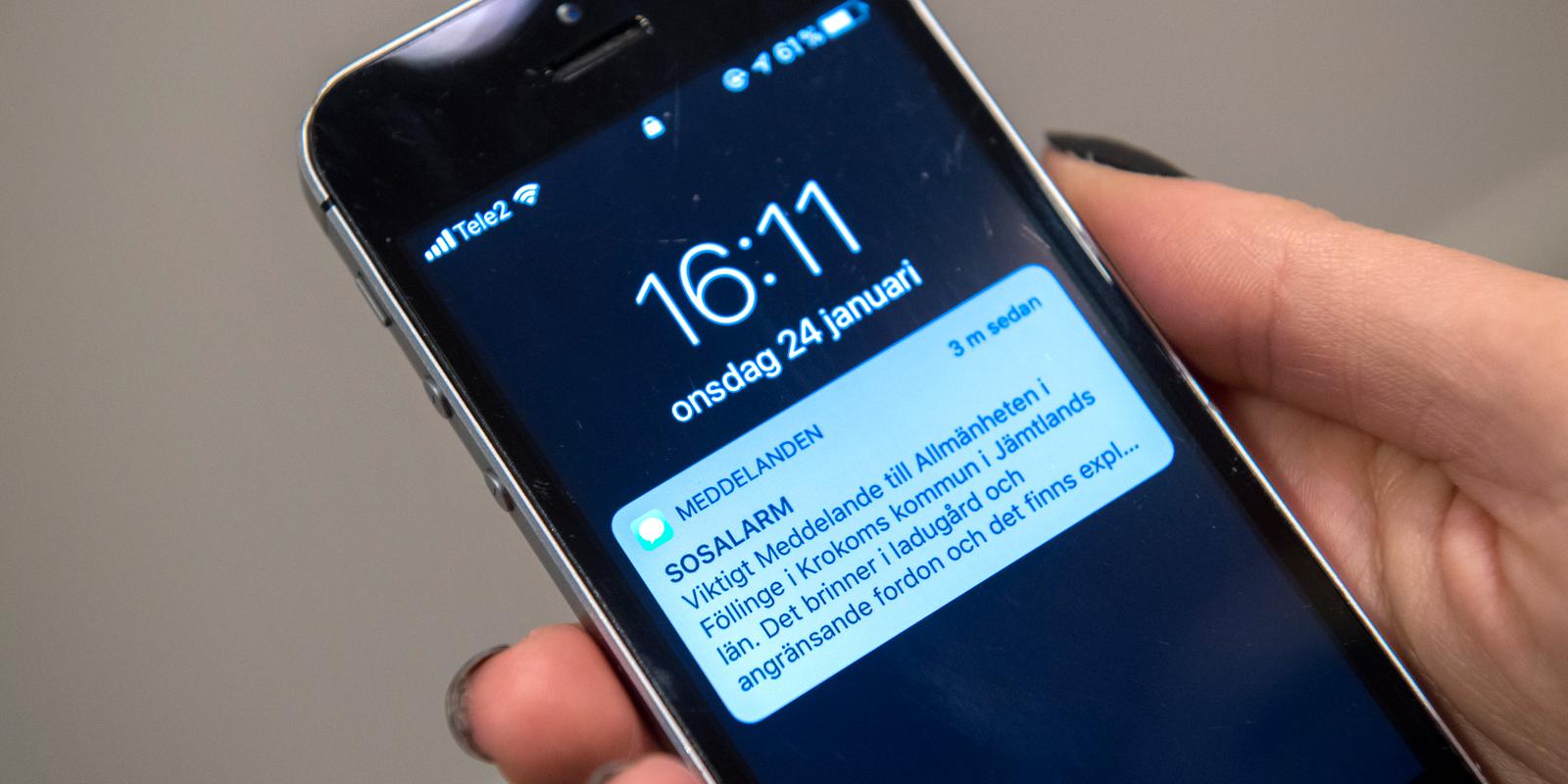 Regeringen vill införa nytt larmsystem