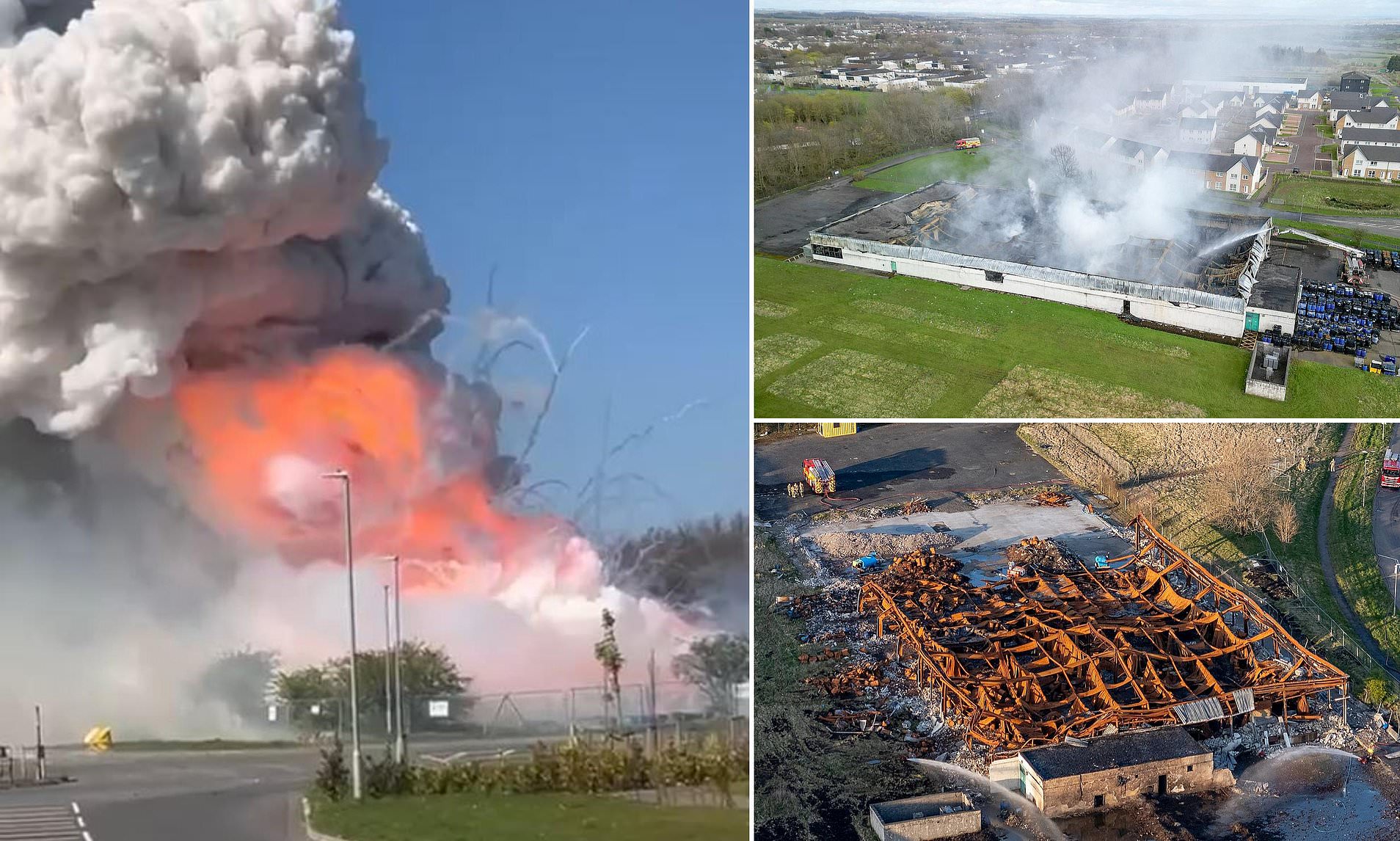Battery plant EXPLODES for second time in a year
