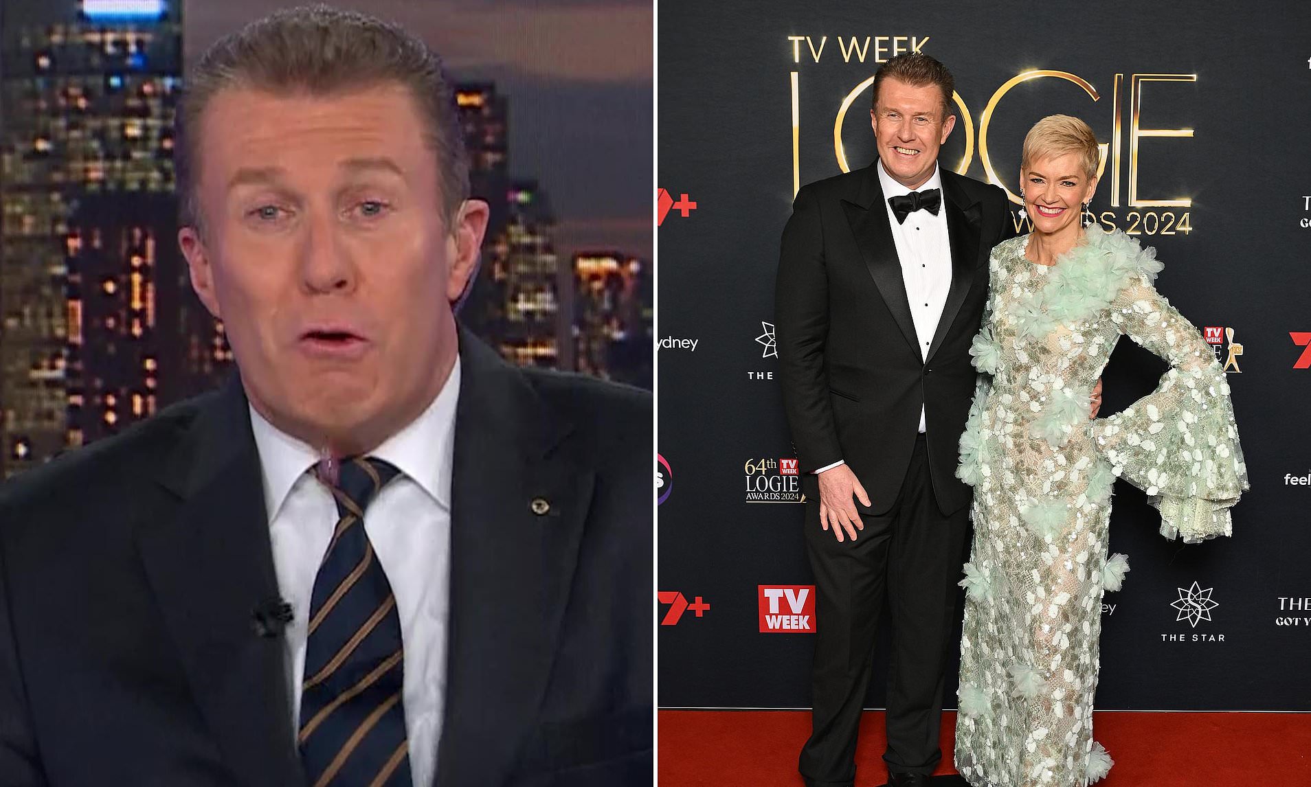 Gross moment news presenter makes embarrassing blunder live on air