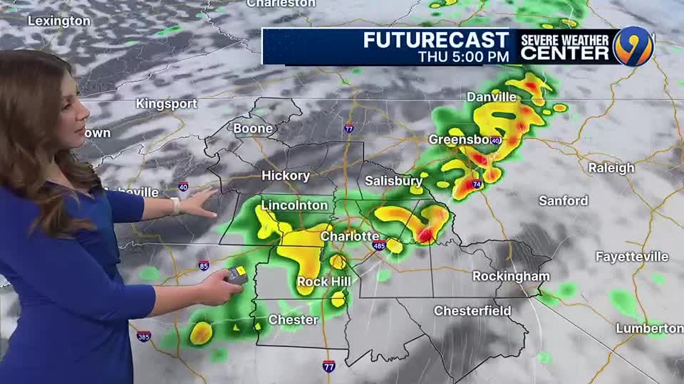 Thursday morning's forecast with Meteorologist Danielle Miller