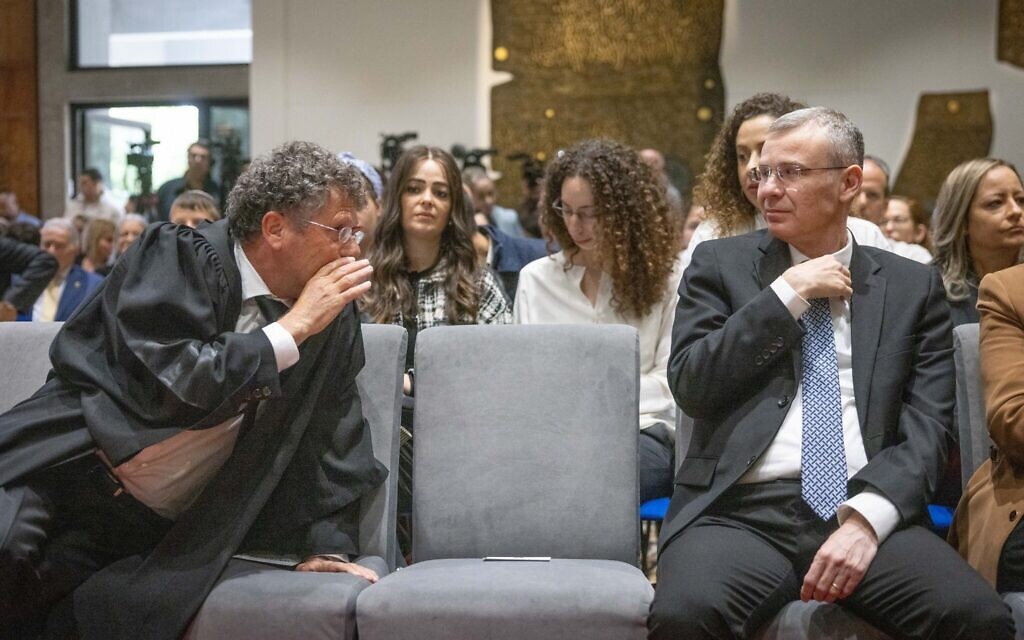 Supreme Court president to Levin: ‘Return to a path of cooperation with ...