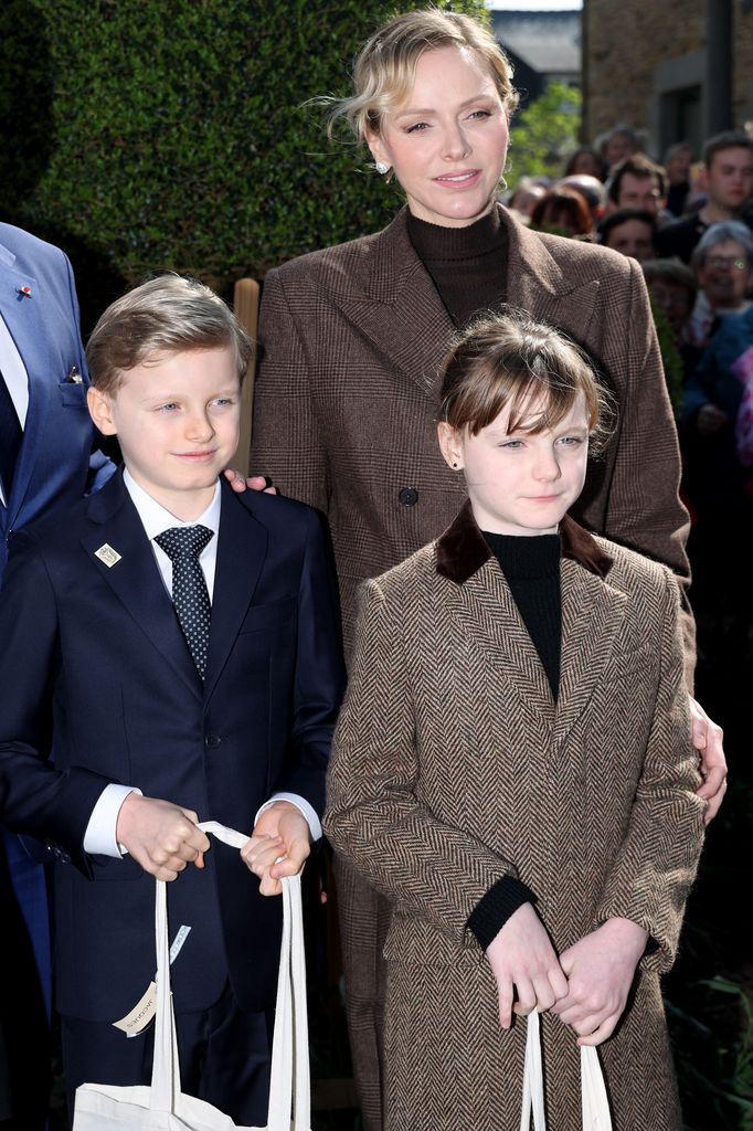 Princess Charlene's daughter Princess Gabriella, 10, copies royal mum ...