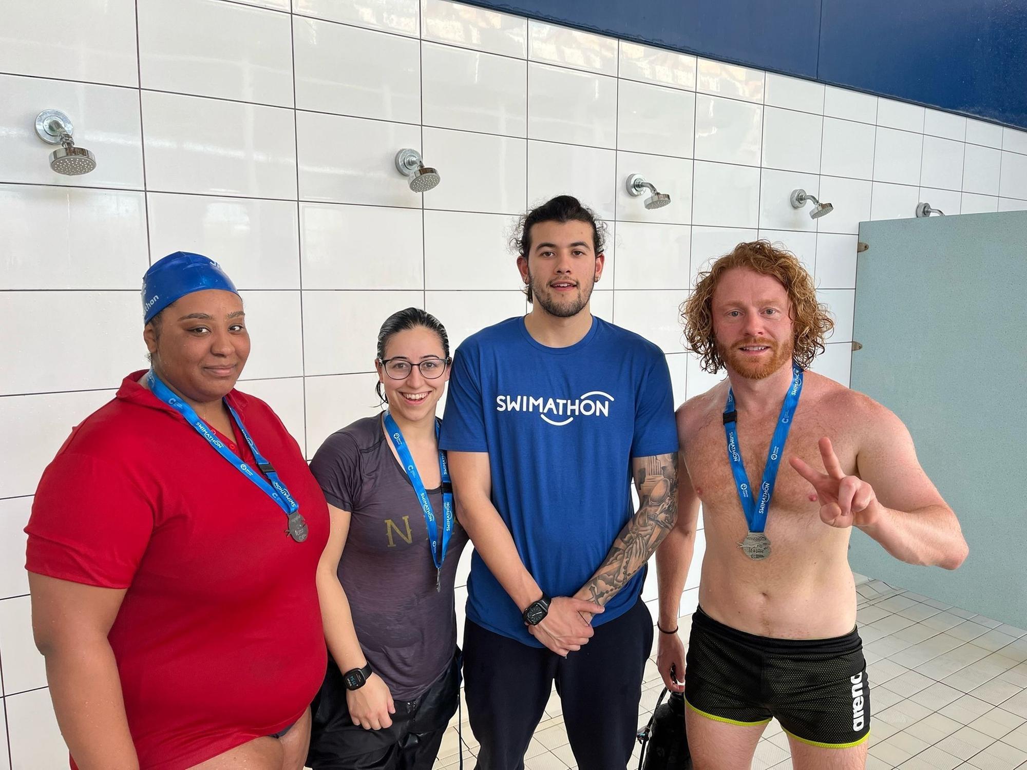 Barnet residents make a splash supporting cancer charities