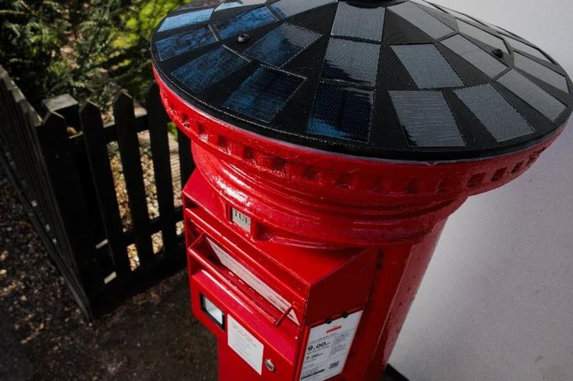Royal Mail unveils new solar-panelled digital postboxes as it ditches ...