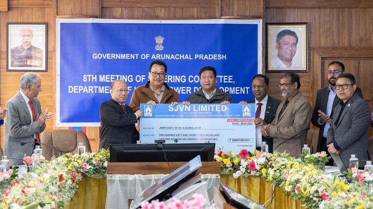 Arunachal: Rs 269.97 crore released for hydropower project in Dibang Valley