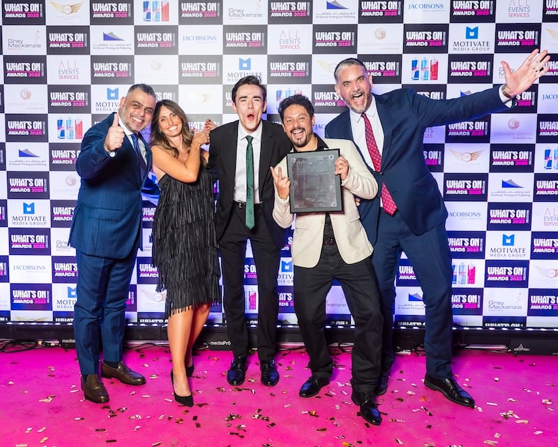 In pics: What’s On Abu Dhabi Awards 2025 Highly Commended