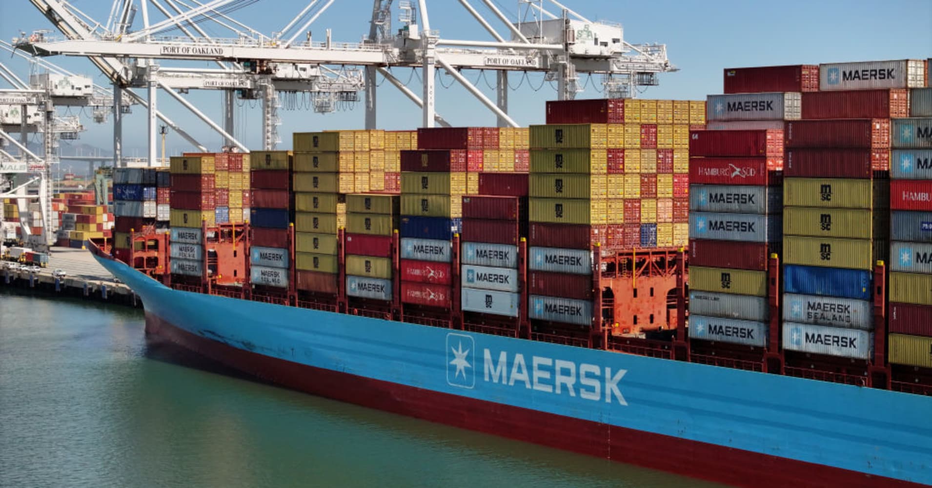 Shipping giant Maersk, a bellwether for global trade, pops 12% on Trump ...