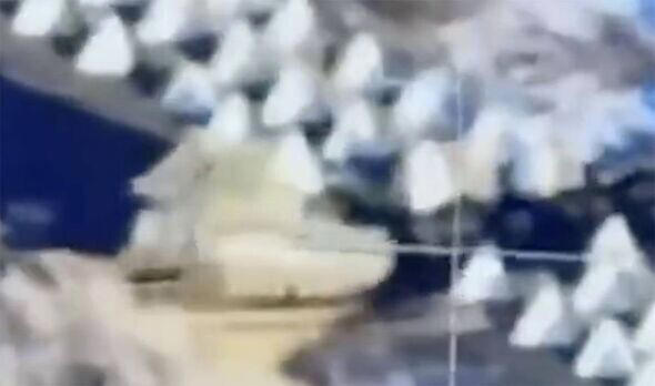 Ukraine releases dramatic footage of tanks breaching Russia's ...