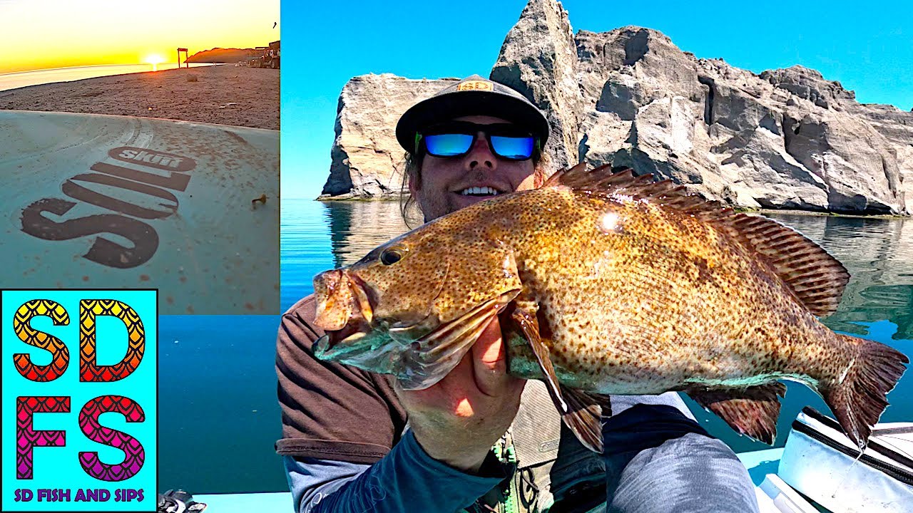 Testing My New Solo Skiff in Baja California: Fishing Cabrilla ...