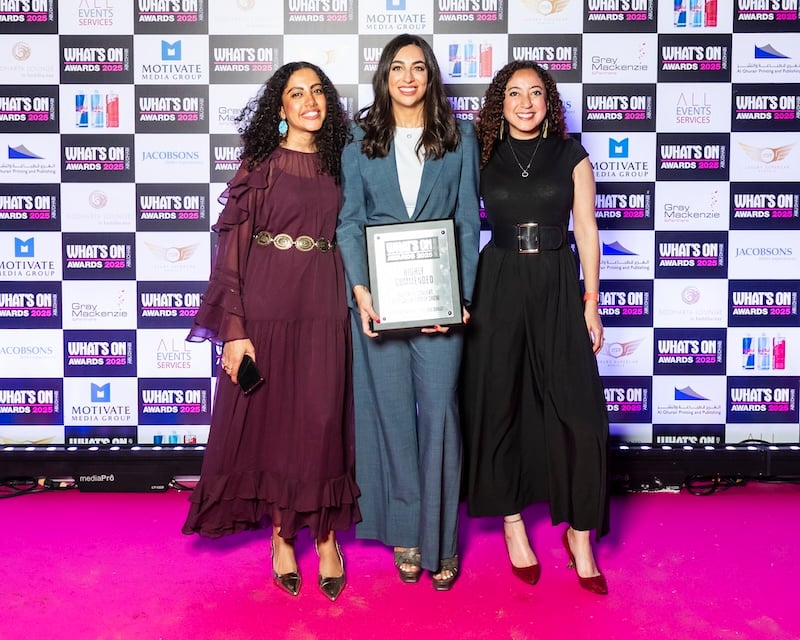 In pics: What’s On Abu Dhabi Awards 2025 Highly Commended