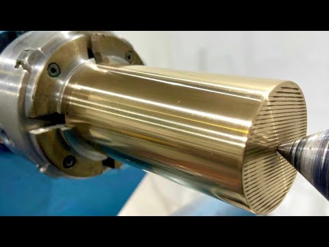 Woodturning - I Turned Solid Brass On A Wood Lathe